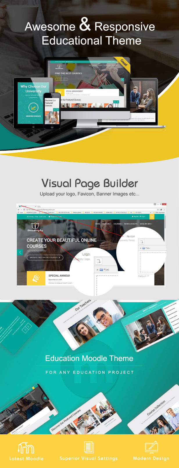 University – Responsive Moodle Theme by Cmsbrand #20979609 | Stylelib