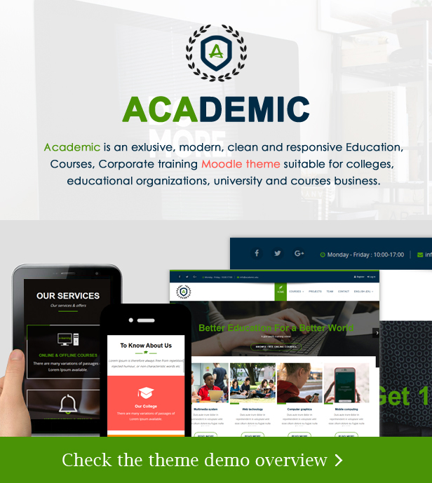 Academic – Responsive Moodle Theme by Cmsbrand #19837987 | Stylelib